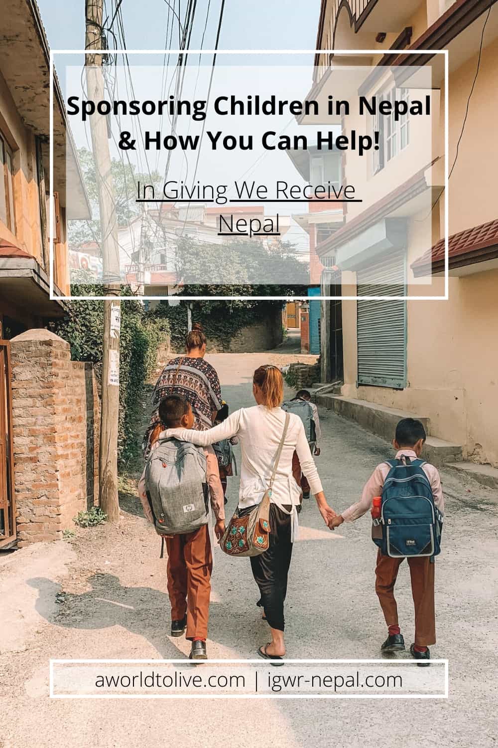 Traveling to support a Nepal Charity | A World To Live